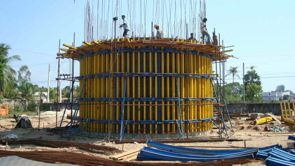 circular wall formwork